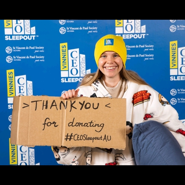 CEO SLEEPOUT - Max Bergh