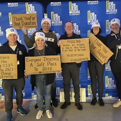 CEO SLEEPOUT - Richard Pappas